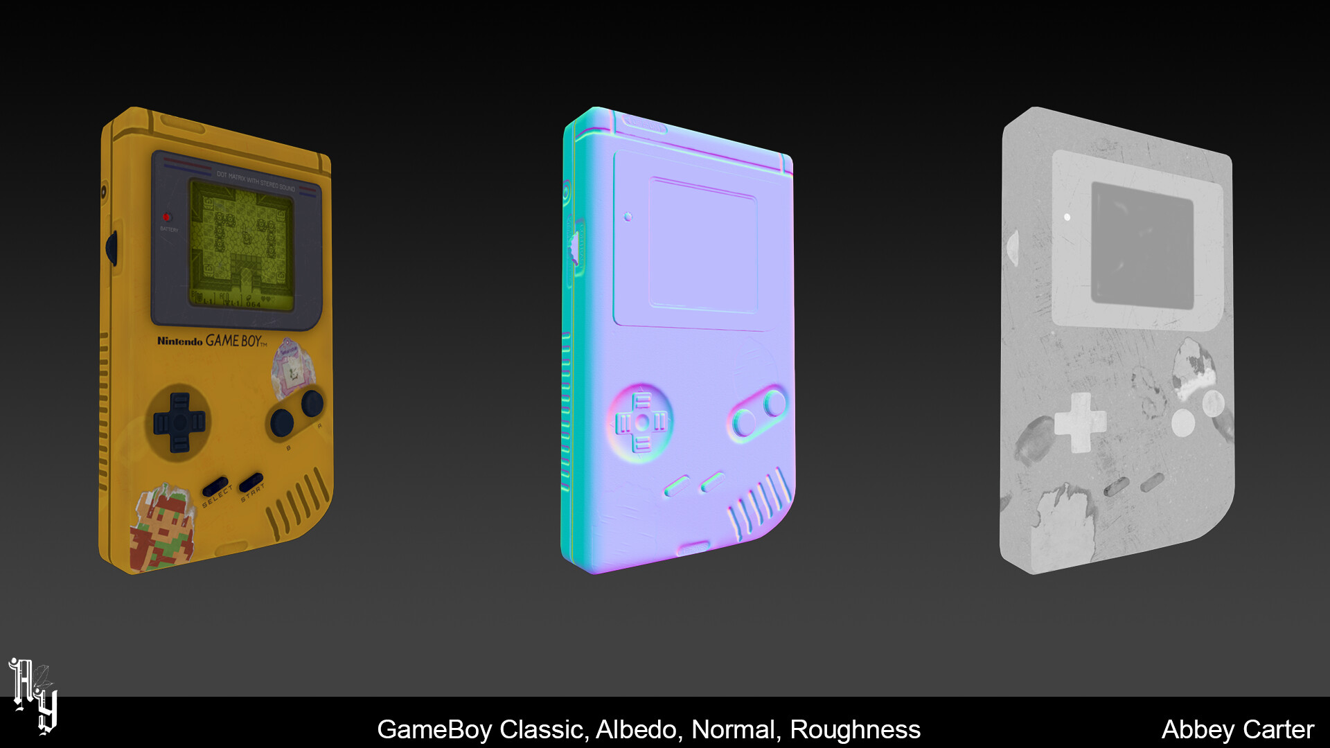 Abbey Carter - Gameboy Classic, Yellow Variant