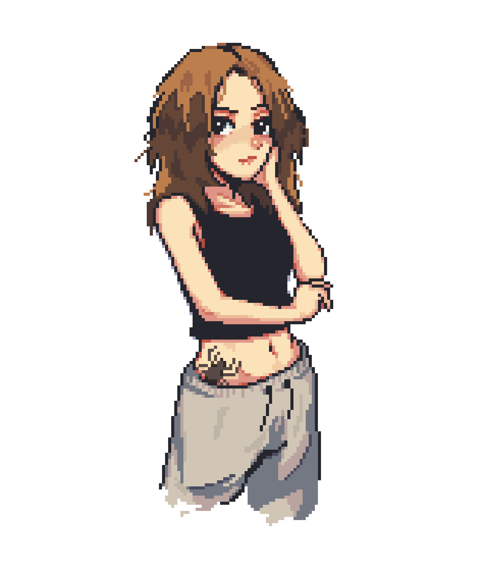 ArtStation - small Half body