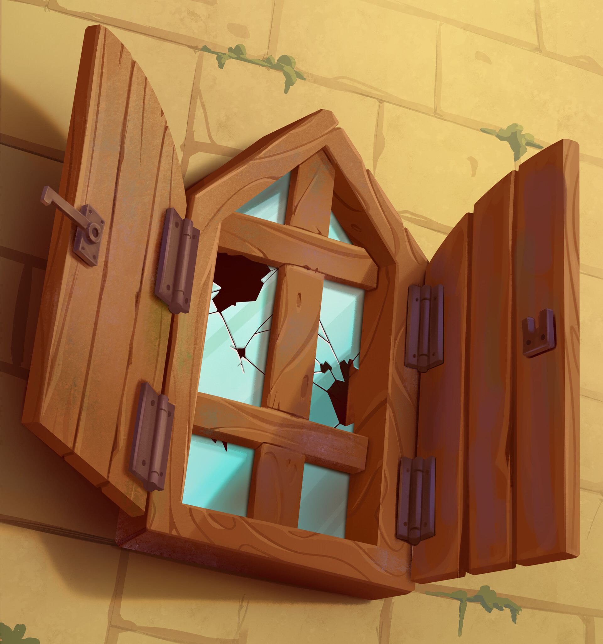 ArtStation - Once Upon a Galaxy - Broken Window