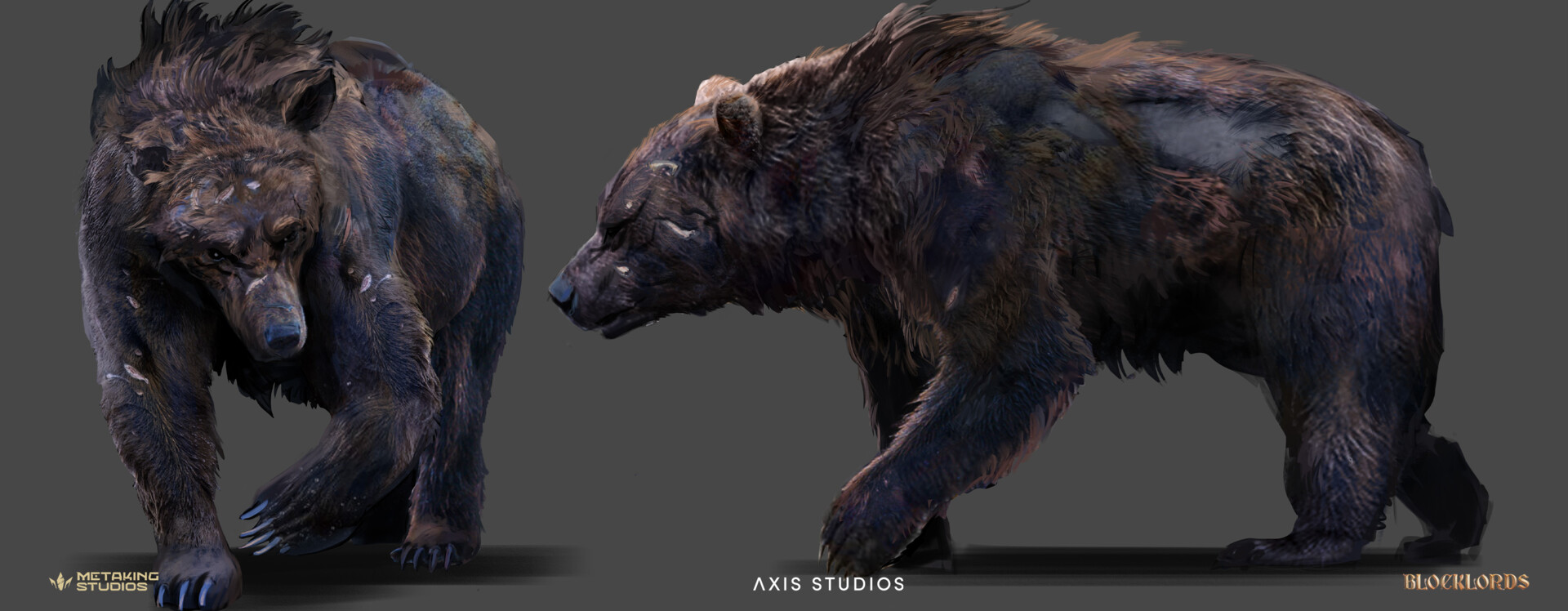 Axis Studios - Blocklords: Slay The Bear- Creatures and Characters