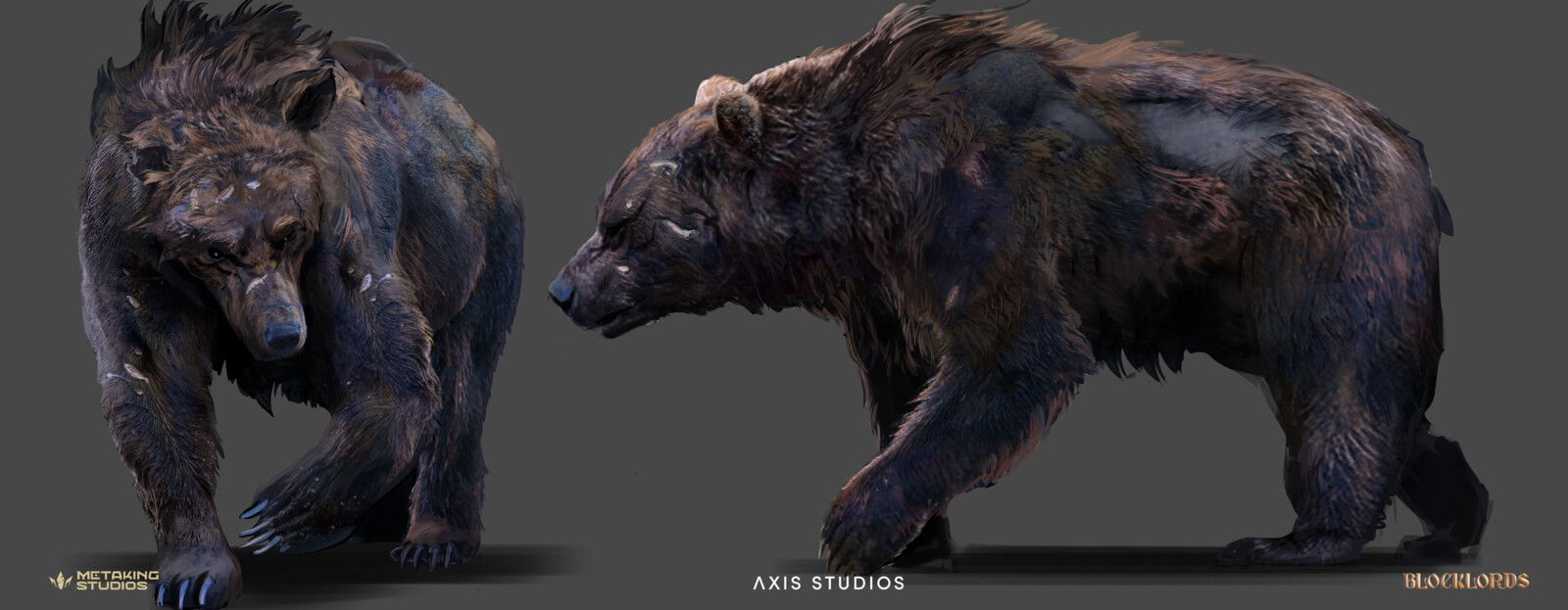 Axis Studios - Blocklords: Slay The Bear- Creatures and Characters