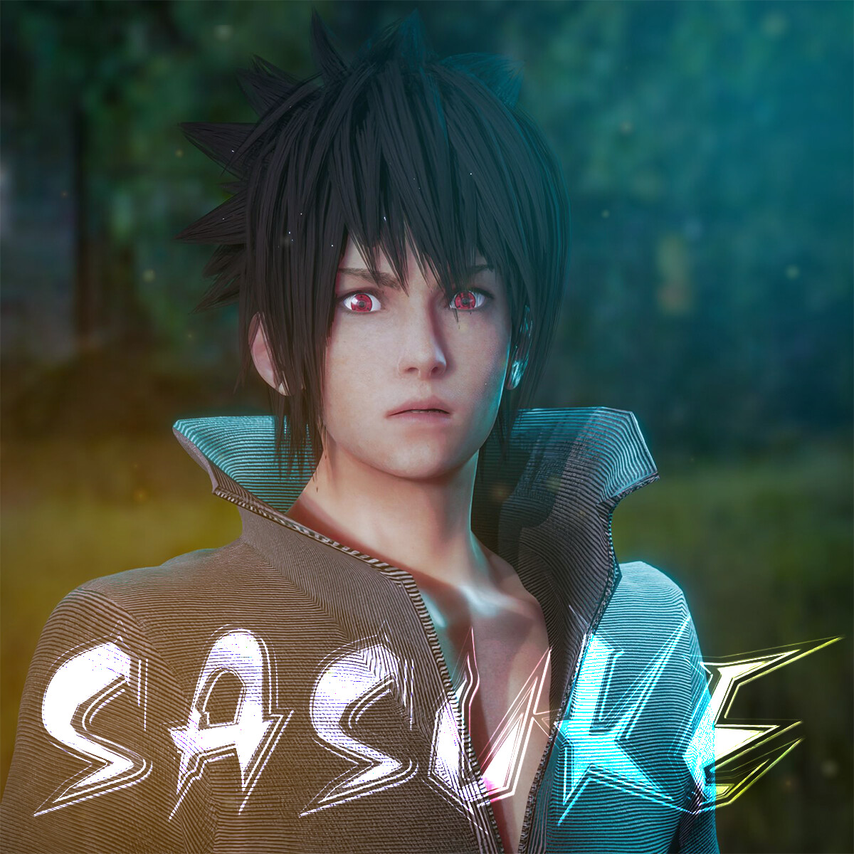 ArtStation - Sasuke(From Naruto) Semi Realistic 3d Model