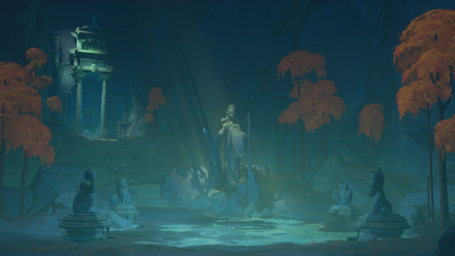 ArtStation - Tomb of the Daina -- Original Game Environment