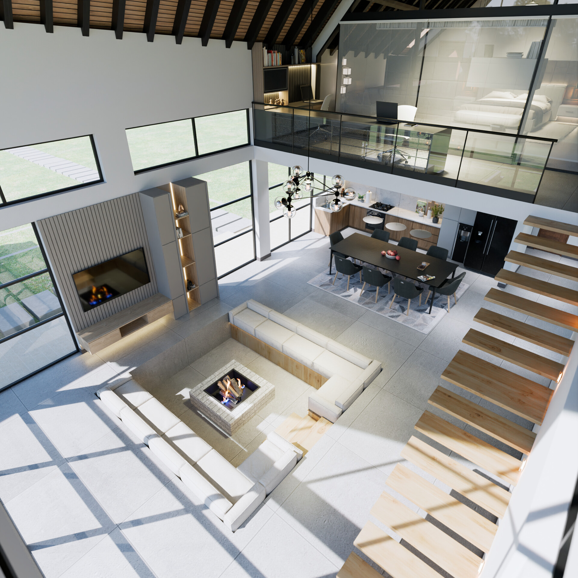 Alvaro Celis - Modern Country House - Pedro Martinez Architect - Mesa ...