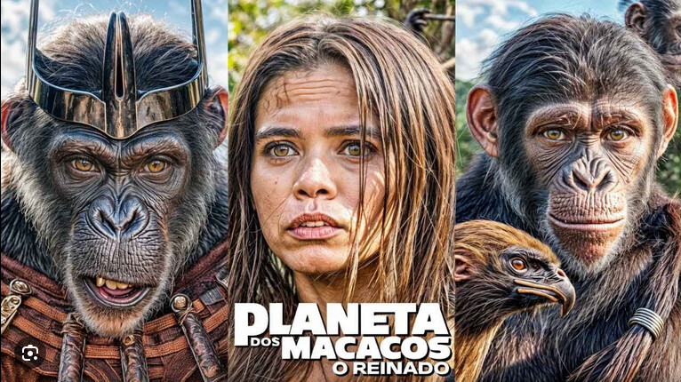 ArtStation - Onde Assistir Planeta dos Macacos : O Reinado 2024