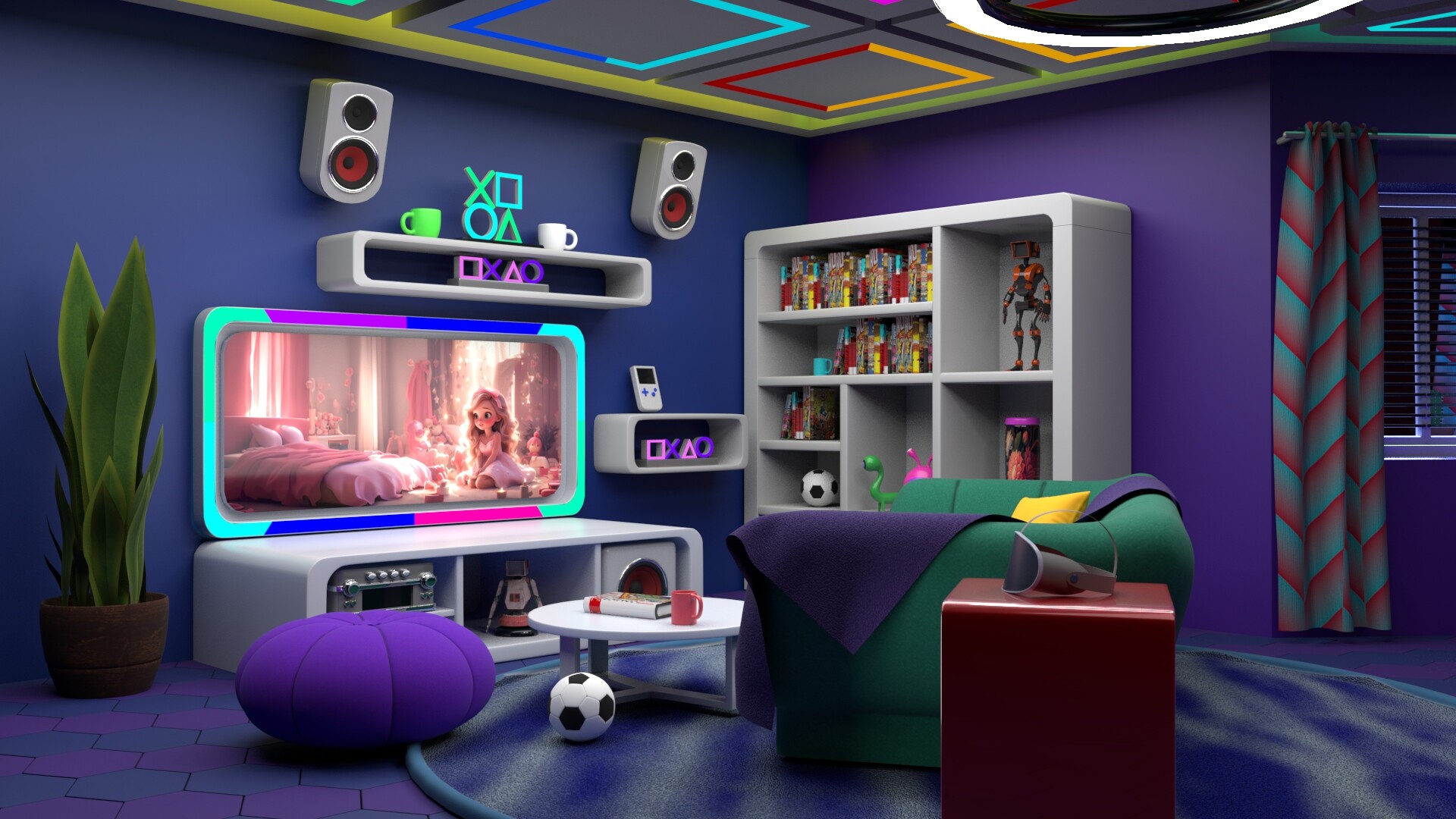 Sourav Maity - INTERIOR MODEL