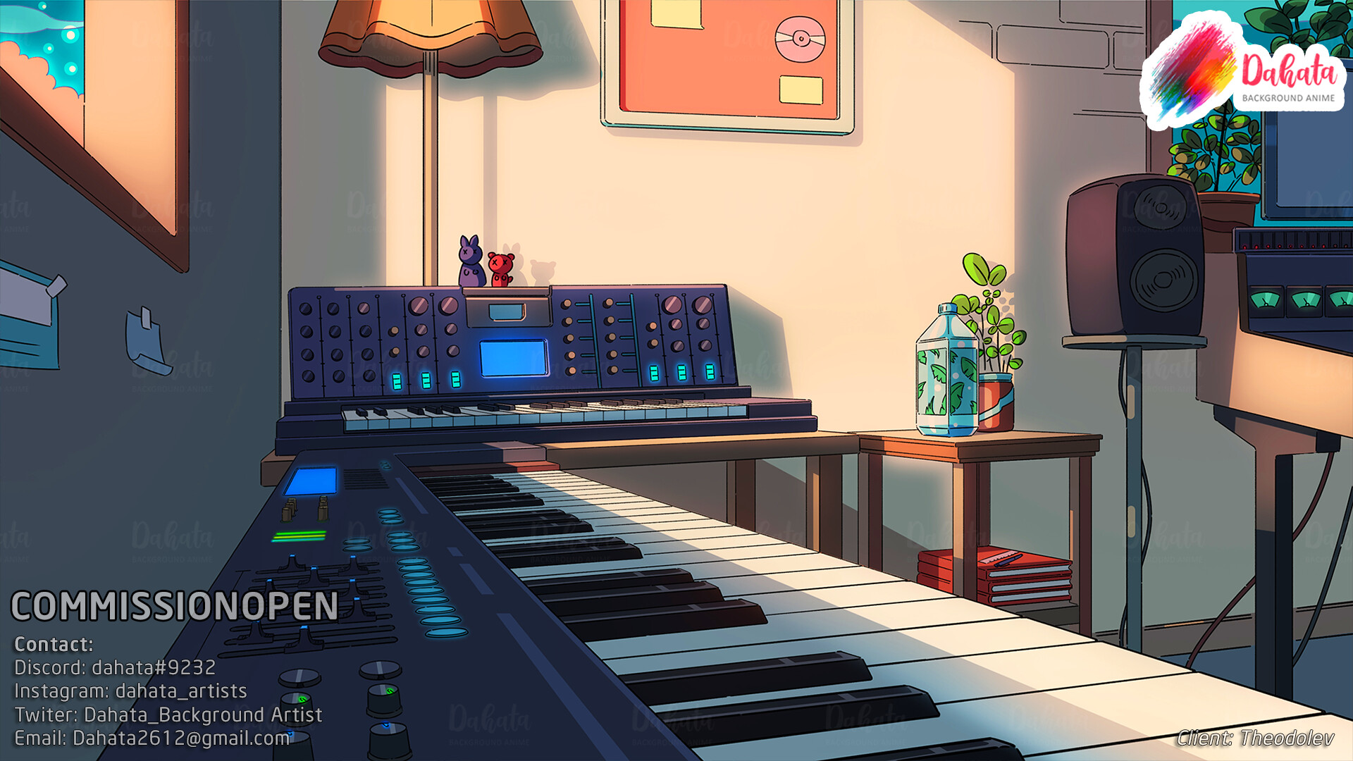 ArtStation - Background for music video