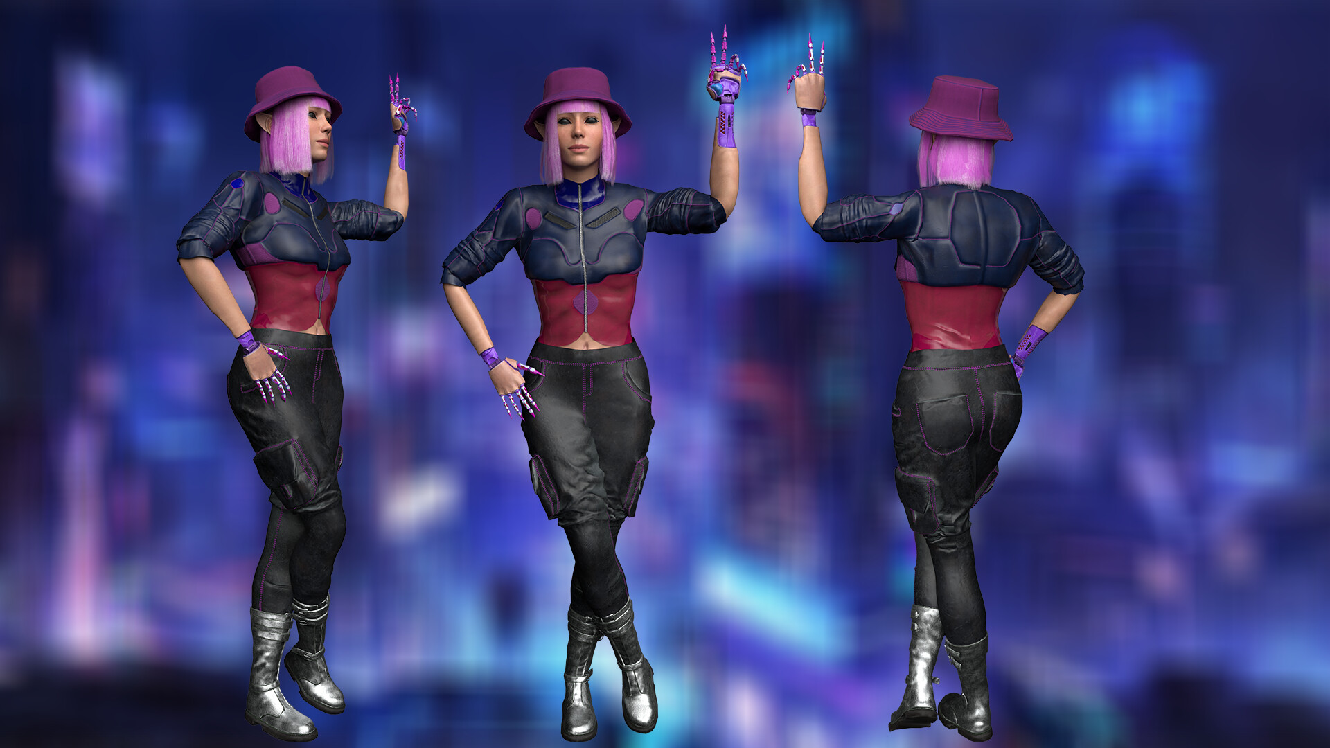 ArtStation - Cybergirl