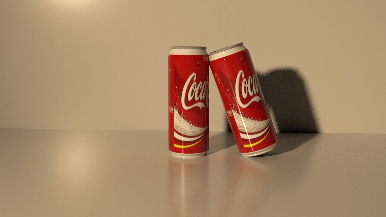 ArtStation - coco cola can