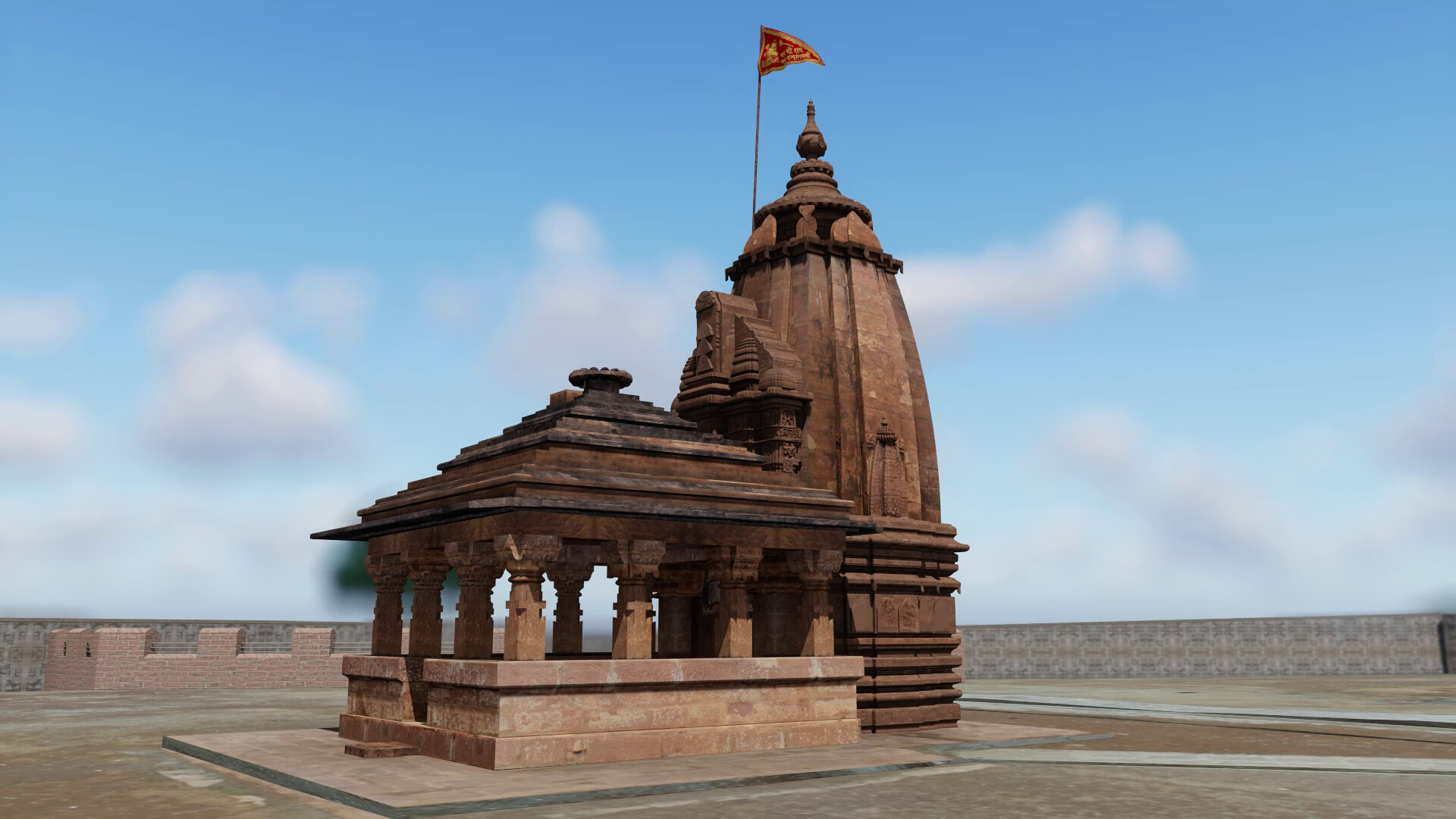 ArtStation - Bimatara Temple_ASI Prj