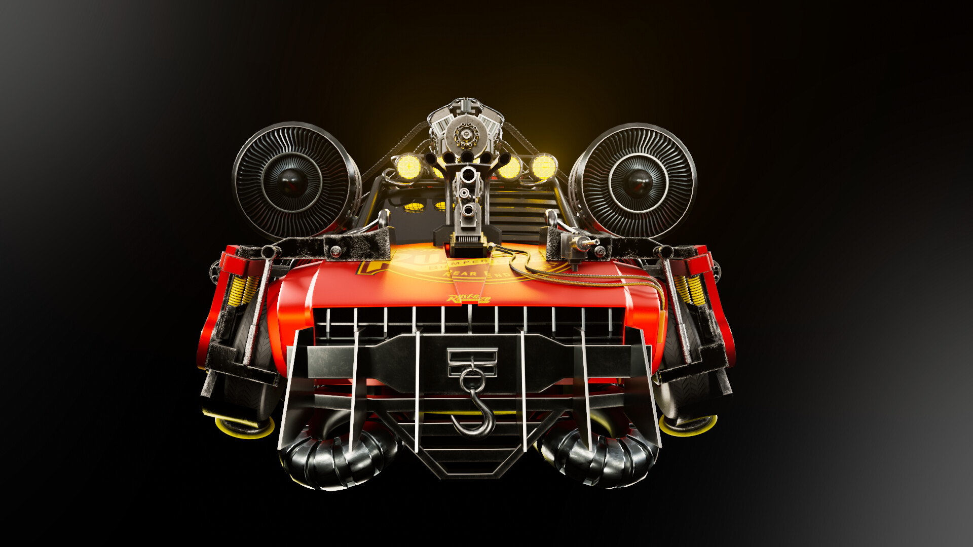 Harsh Acharya - Lighting McQueen Charger || Sci Fi Car