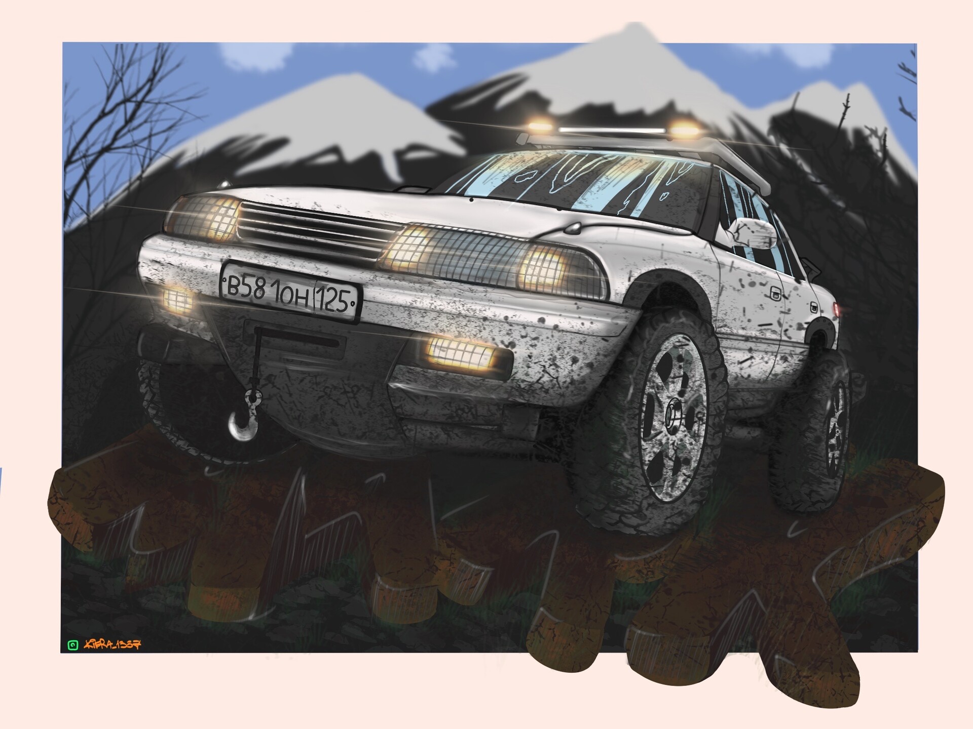 ArtStation - Off-road mark