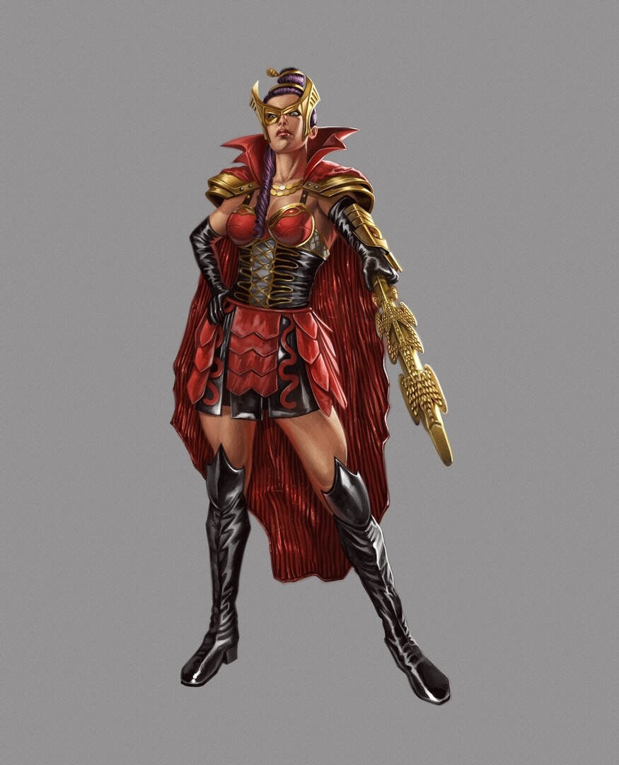 Caio Cacau - Power Rangers Characters for Renegade Game Studios