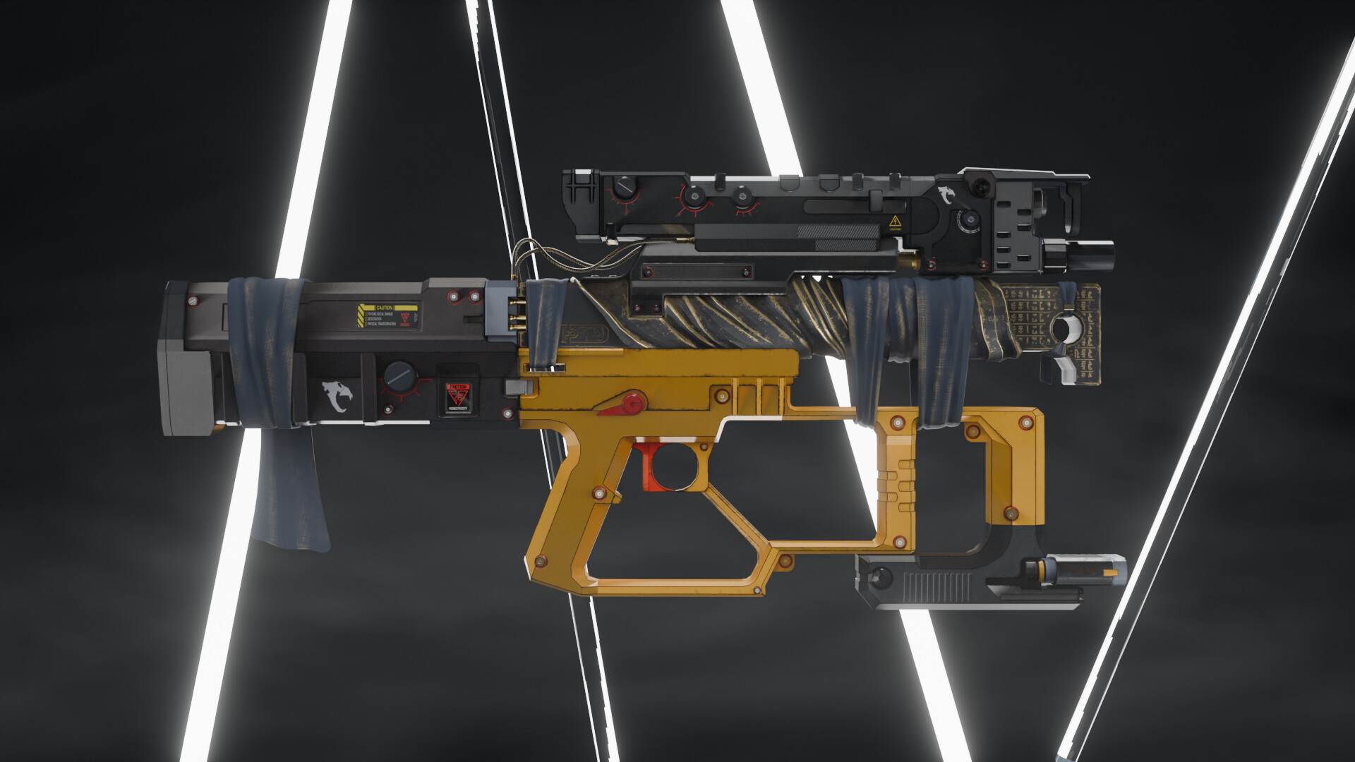 ArtStation - Meskhenet Limbo (Prototype Weapon)