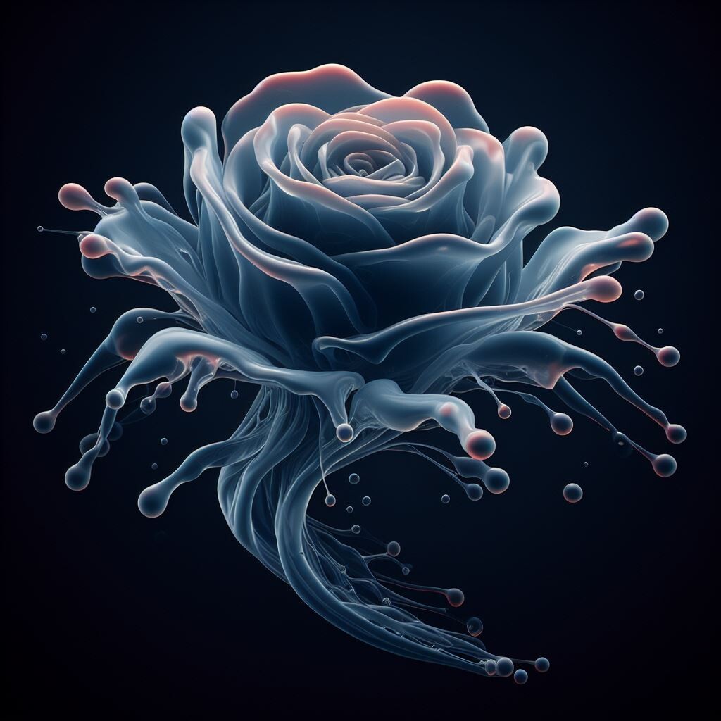 ArtStation - Liquid Rose