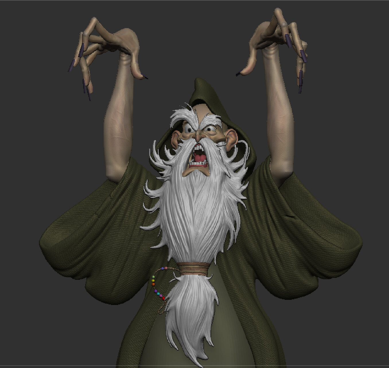 Valery Shaumyan - Stylized Wizard Fanart