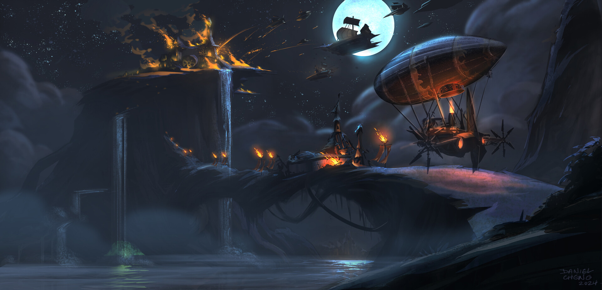 Daniel Cheng - Steampunk Village Class Demo