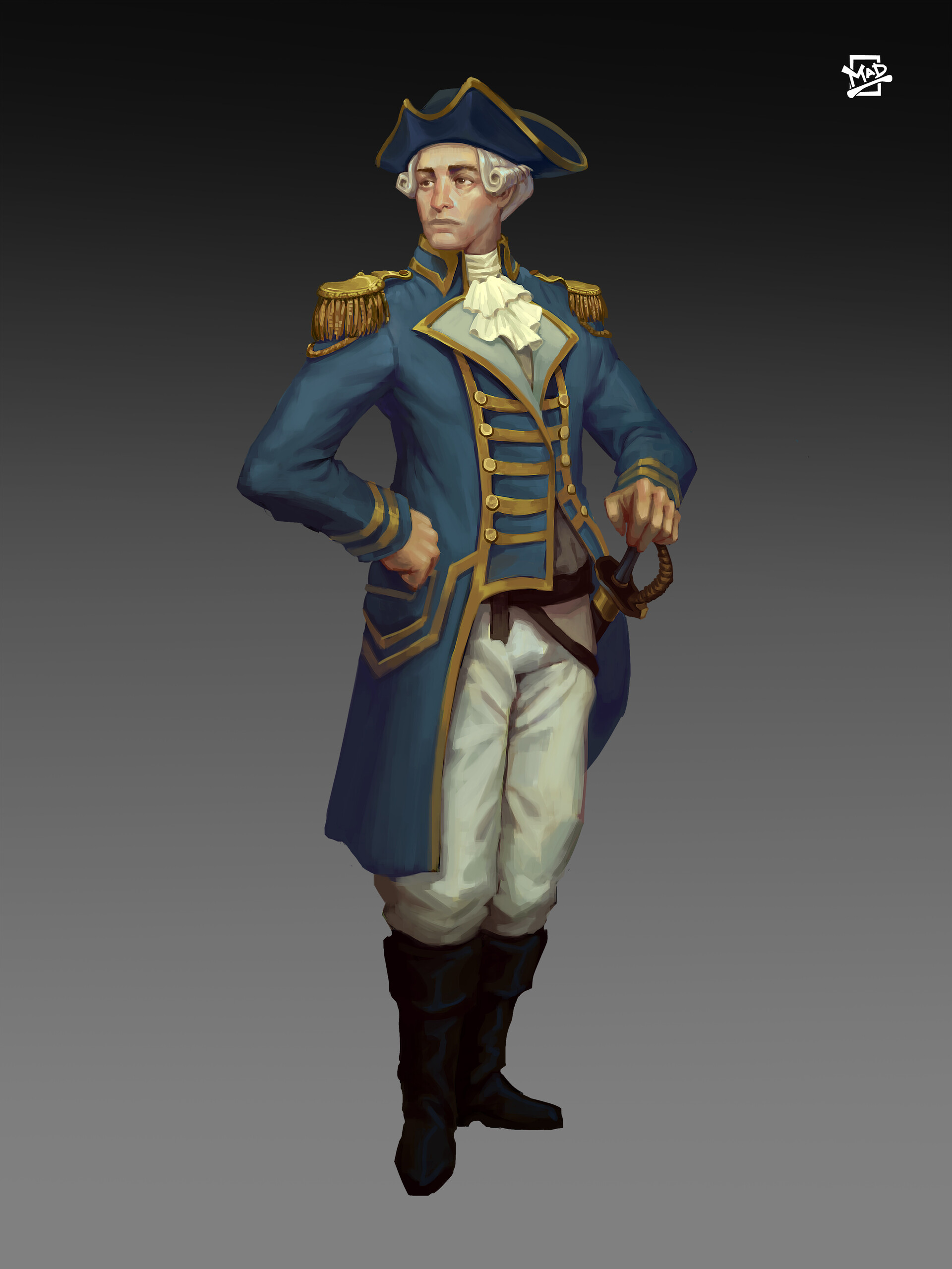 ArtStation - Naval Commander (Commission)