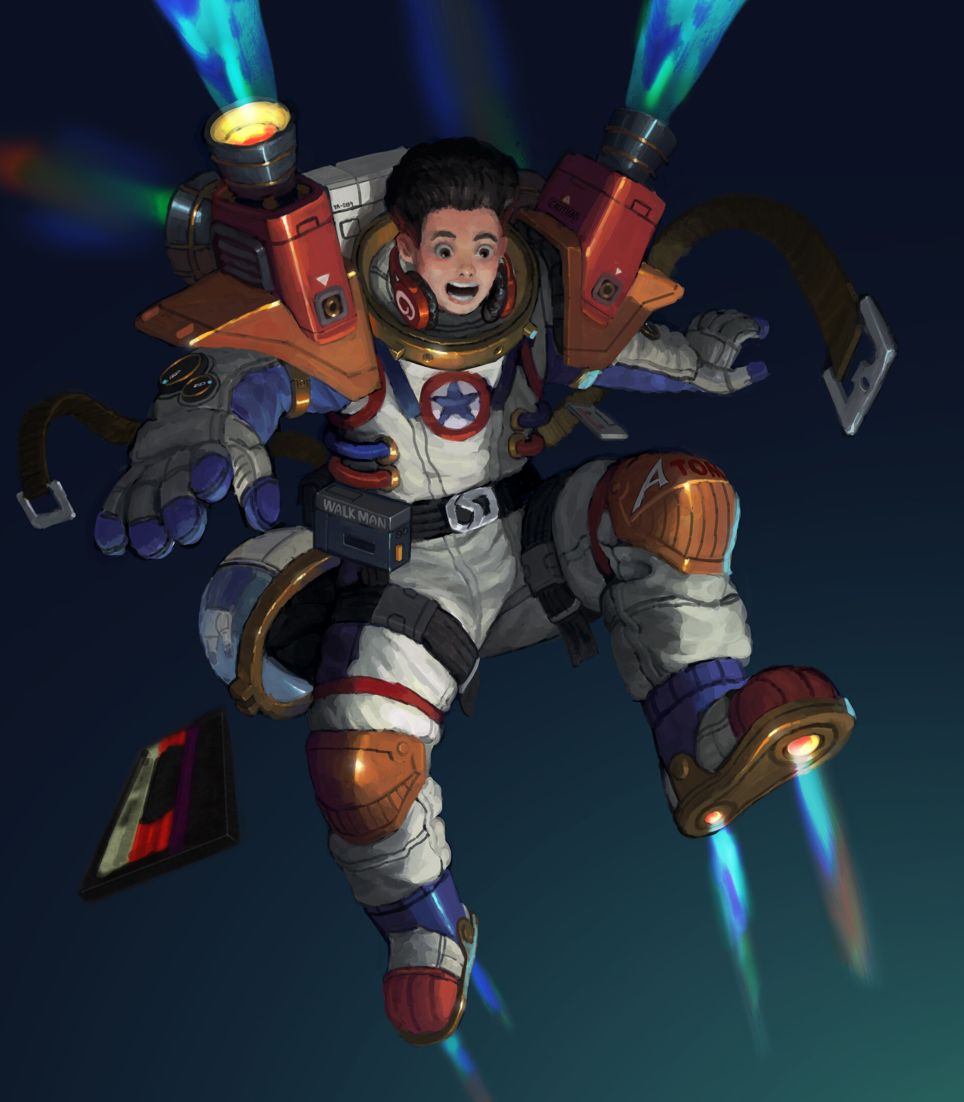 ArtStation - 우주소년 [space boy]