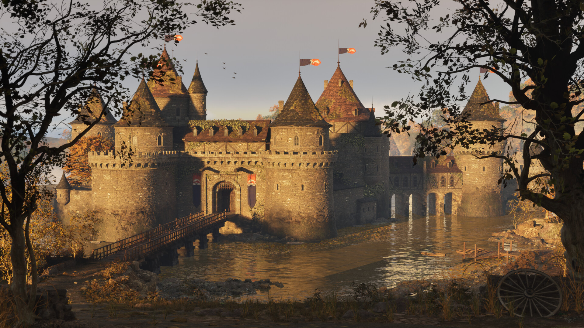 Hermance Bertrand - RIVERRUN- Game of Thrones 3D environment Project