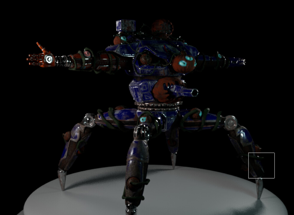 ArtStation - 3D Character: Patchwork Praetorian