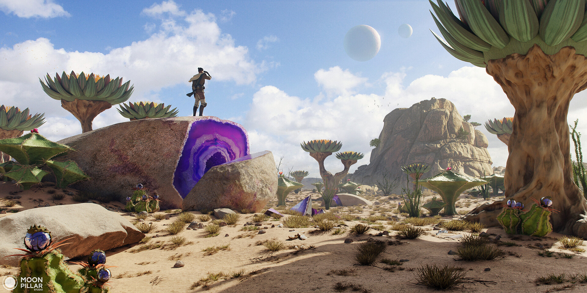 ArtStation - Cosmos: Desert Landscape 1