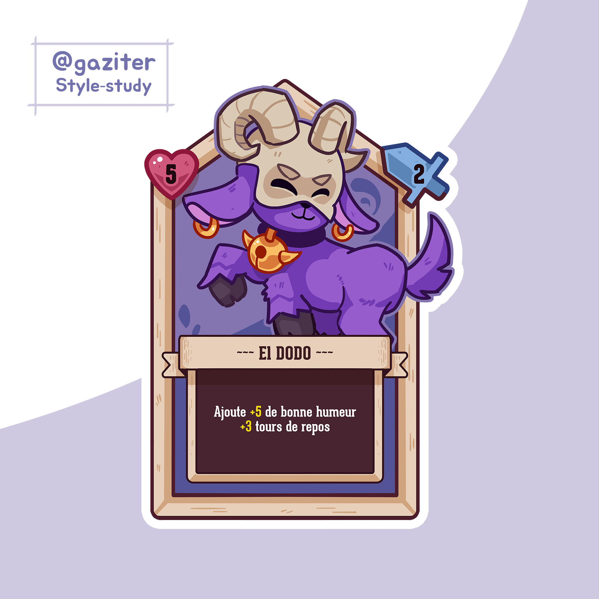 ArtStation - Gaziter / Wildfrost Study PART I