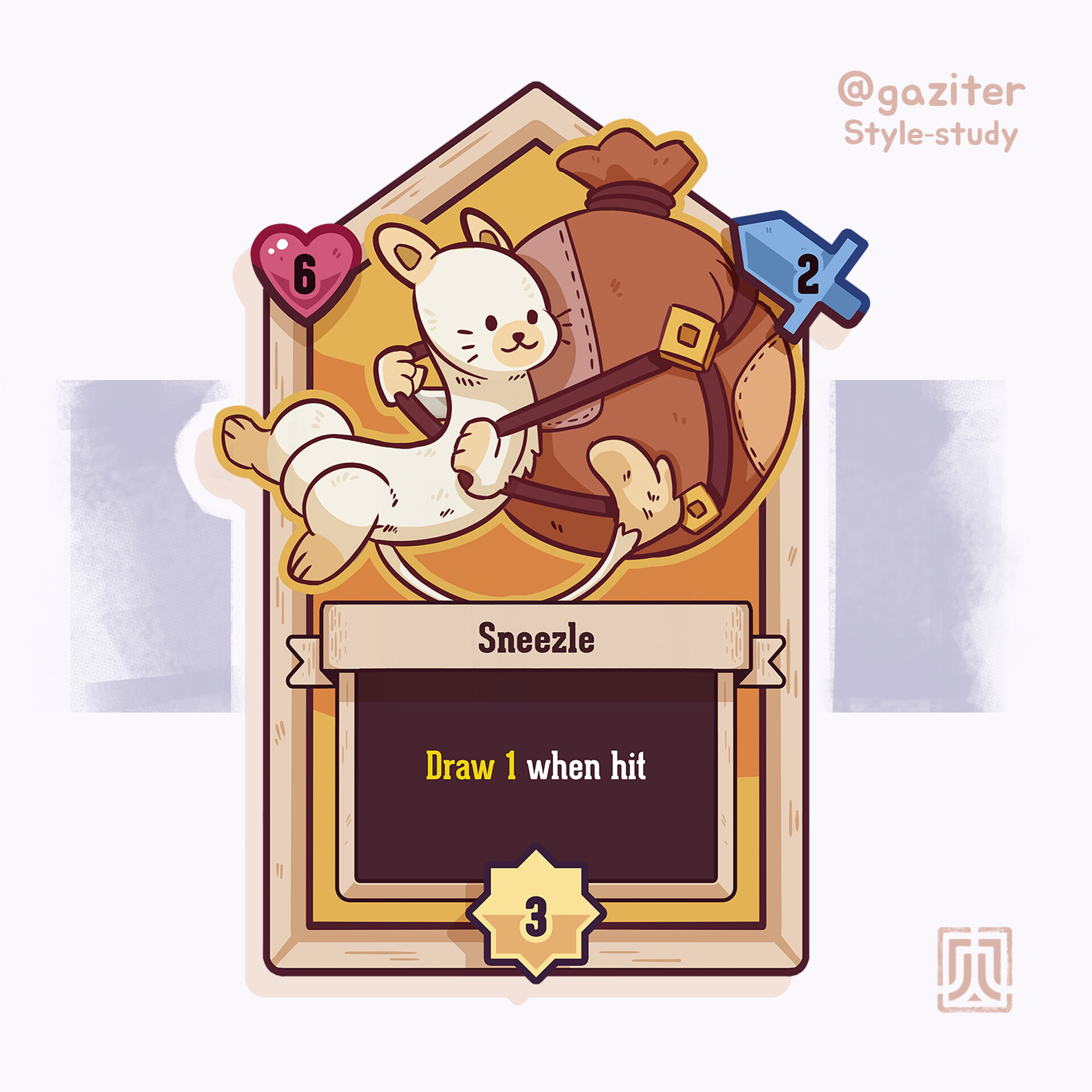 ArtStation - Gaziter / Wildfrost Study PART II