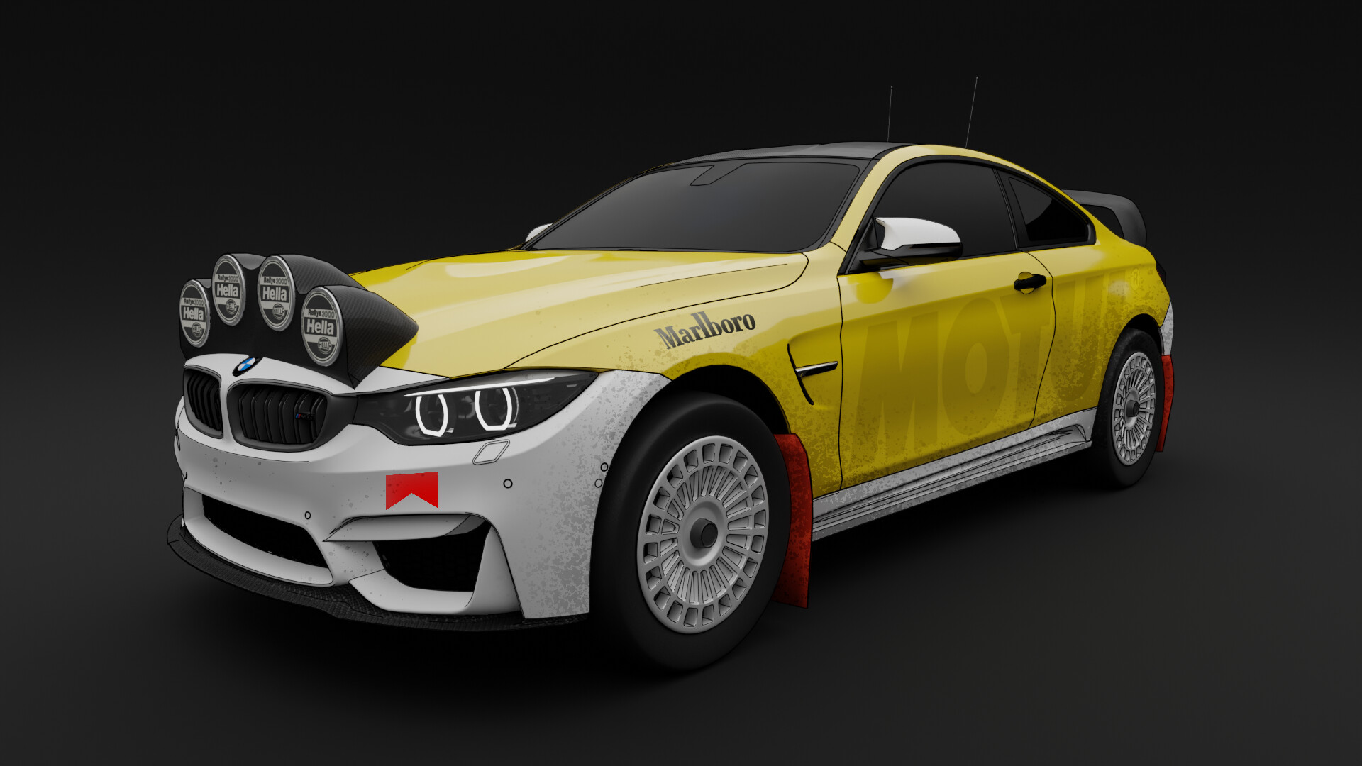 ArtStation - BMW M2 RALLY CAR
