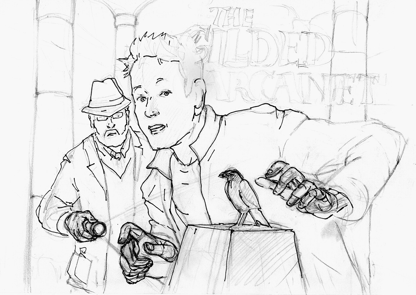 Natasha Andonova - THE GILDED CARCANET Board Game by Escape Room Geeks