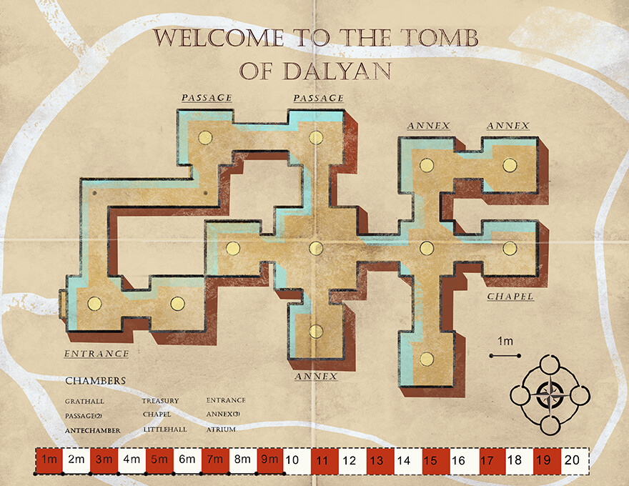 Natasha Andonova - THE GILDED CARCANET Board Game by Escape Room Geeks