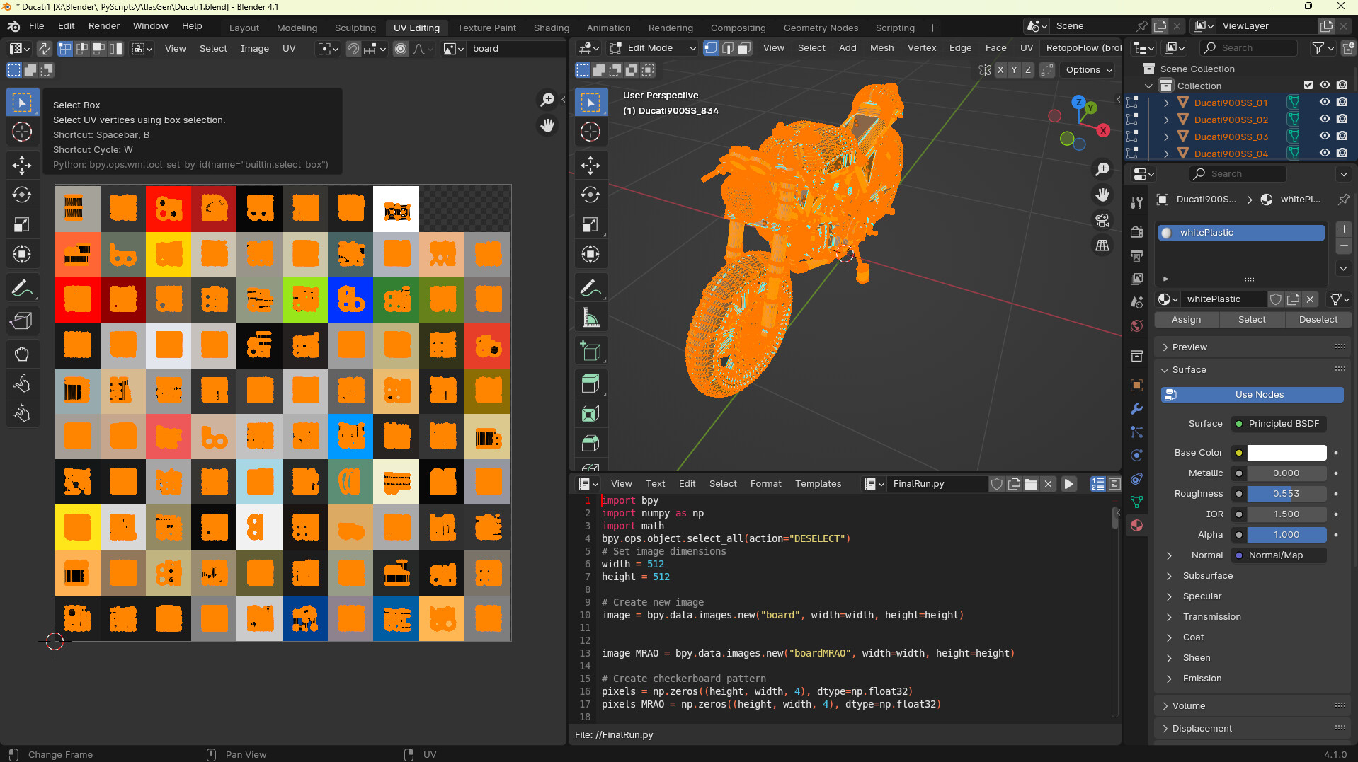 ArtStation - AtlasGen for blender