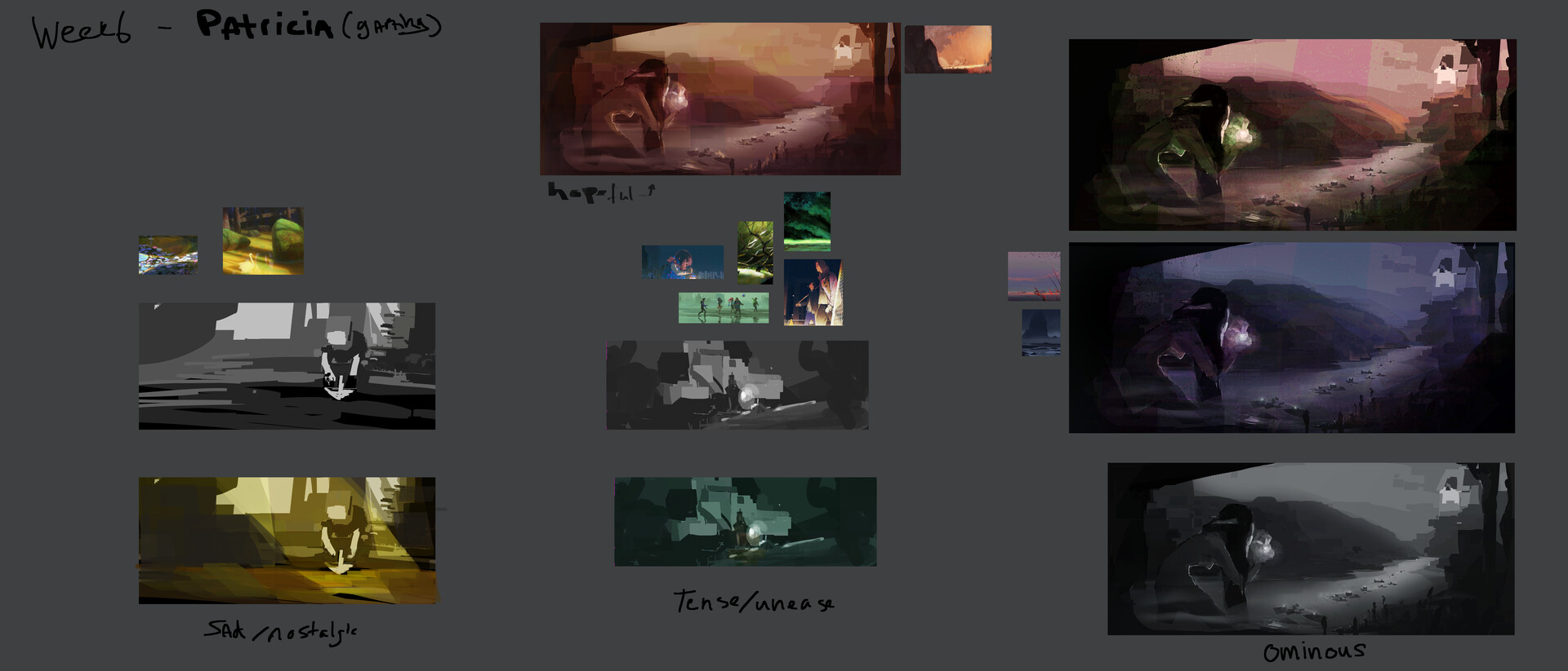 Gartiry - Color Scripts & Concept Art