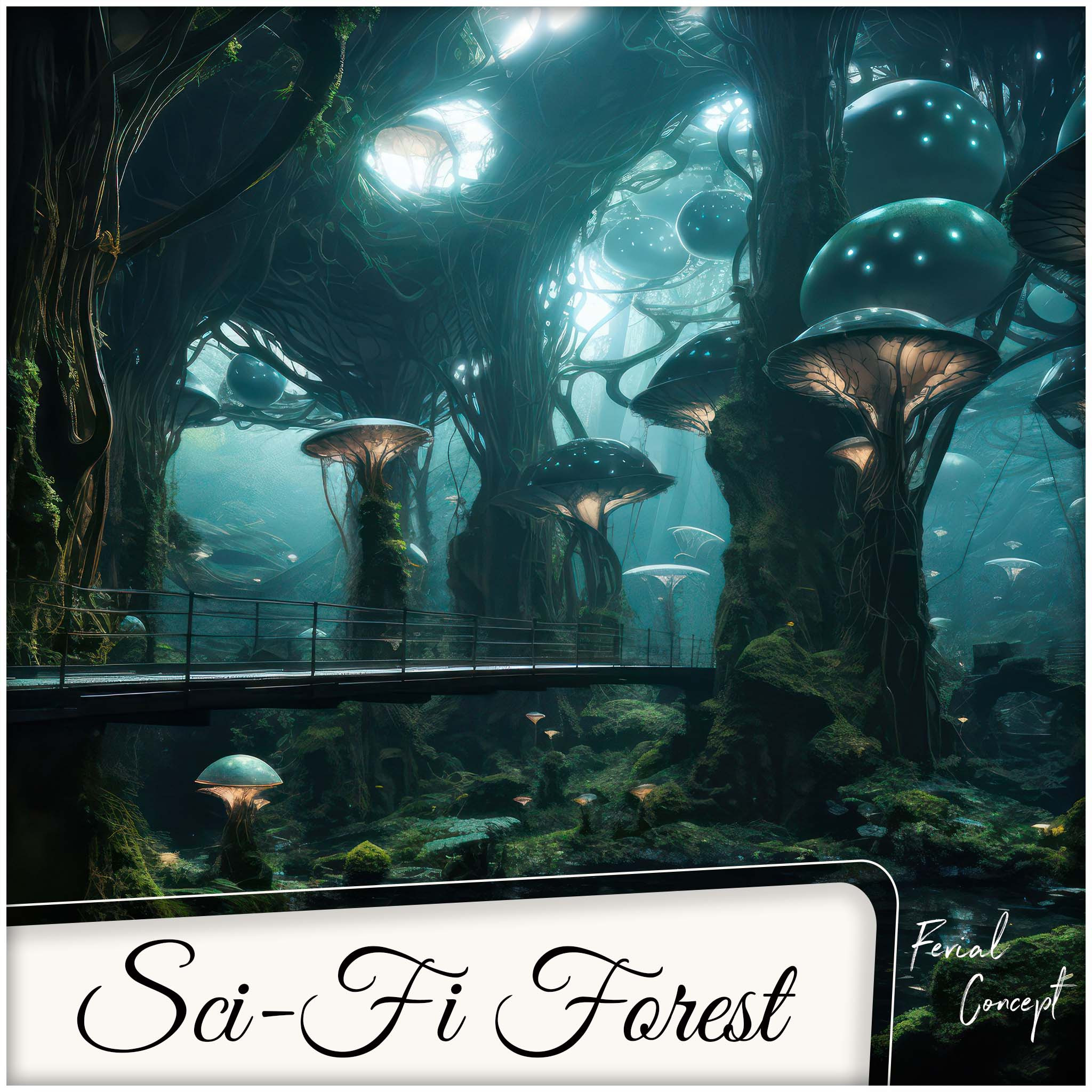 Ferial Concept - 🔹210 Sci-Fi Forest Environment Concept Reference Image ...