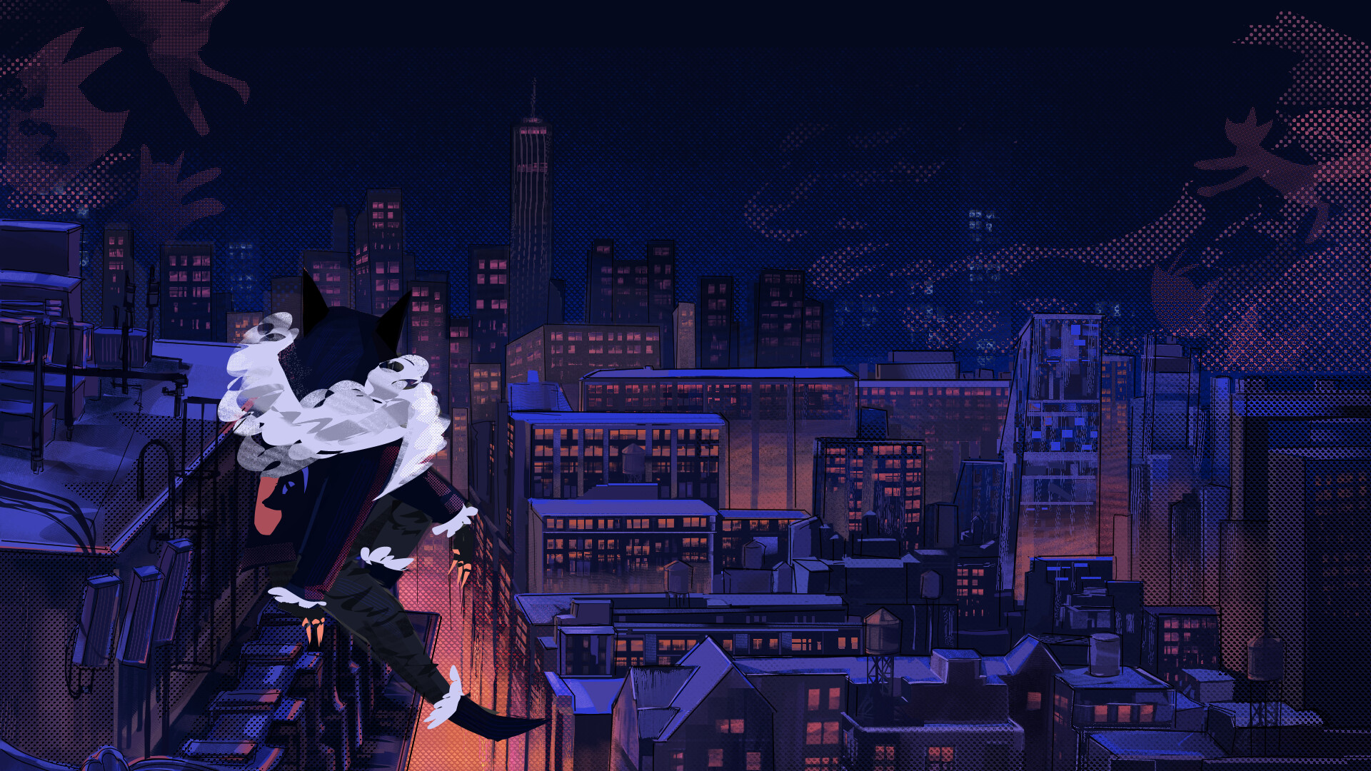 ArtStation - Meow-re Black Cat