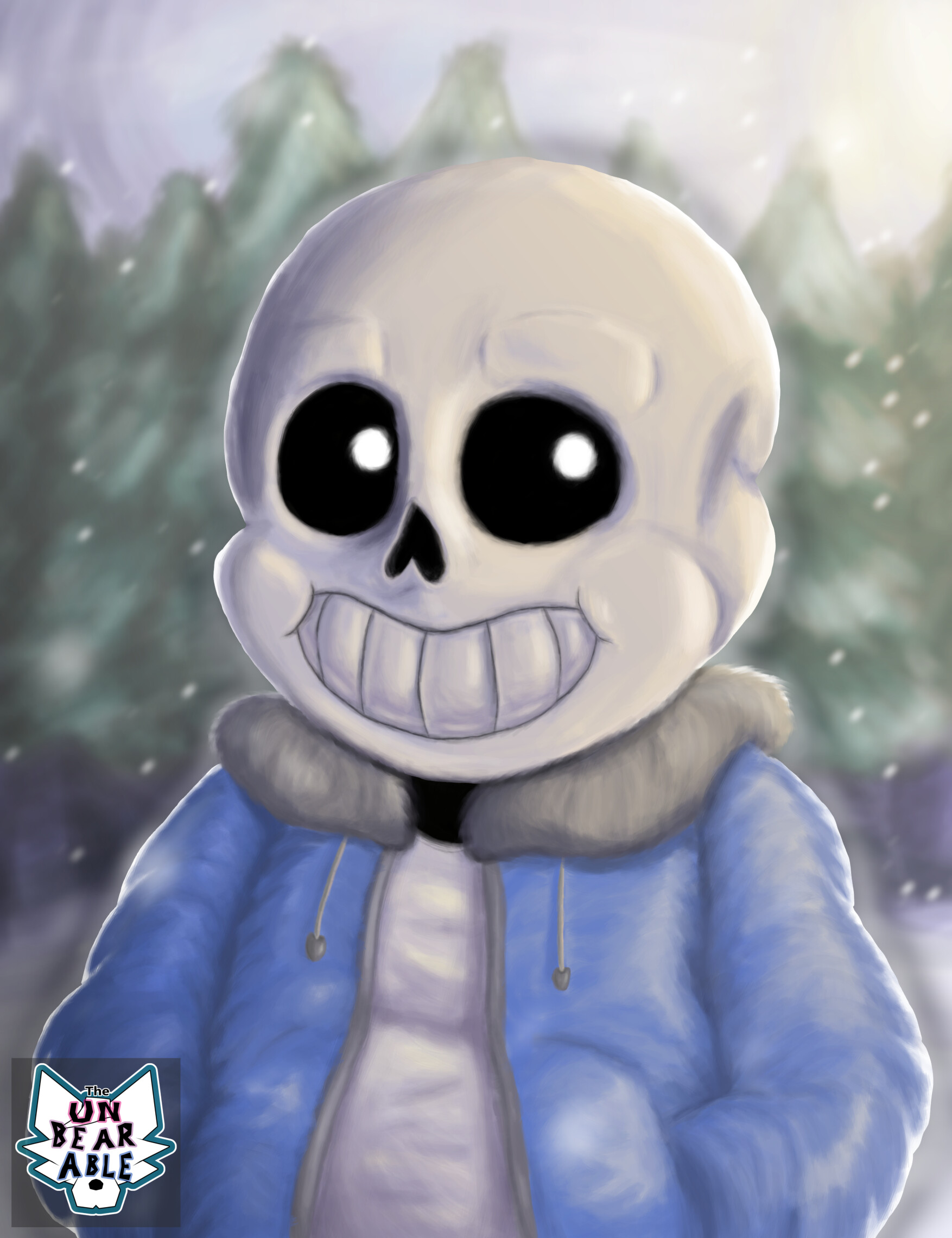 ArtStation - Sans the Skeleton Poster