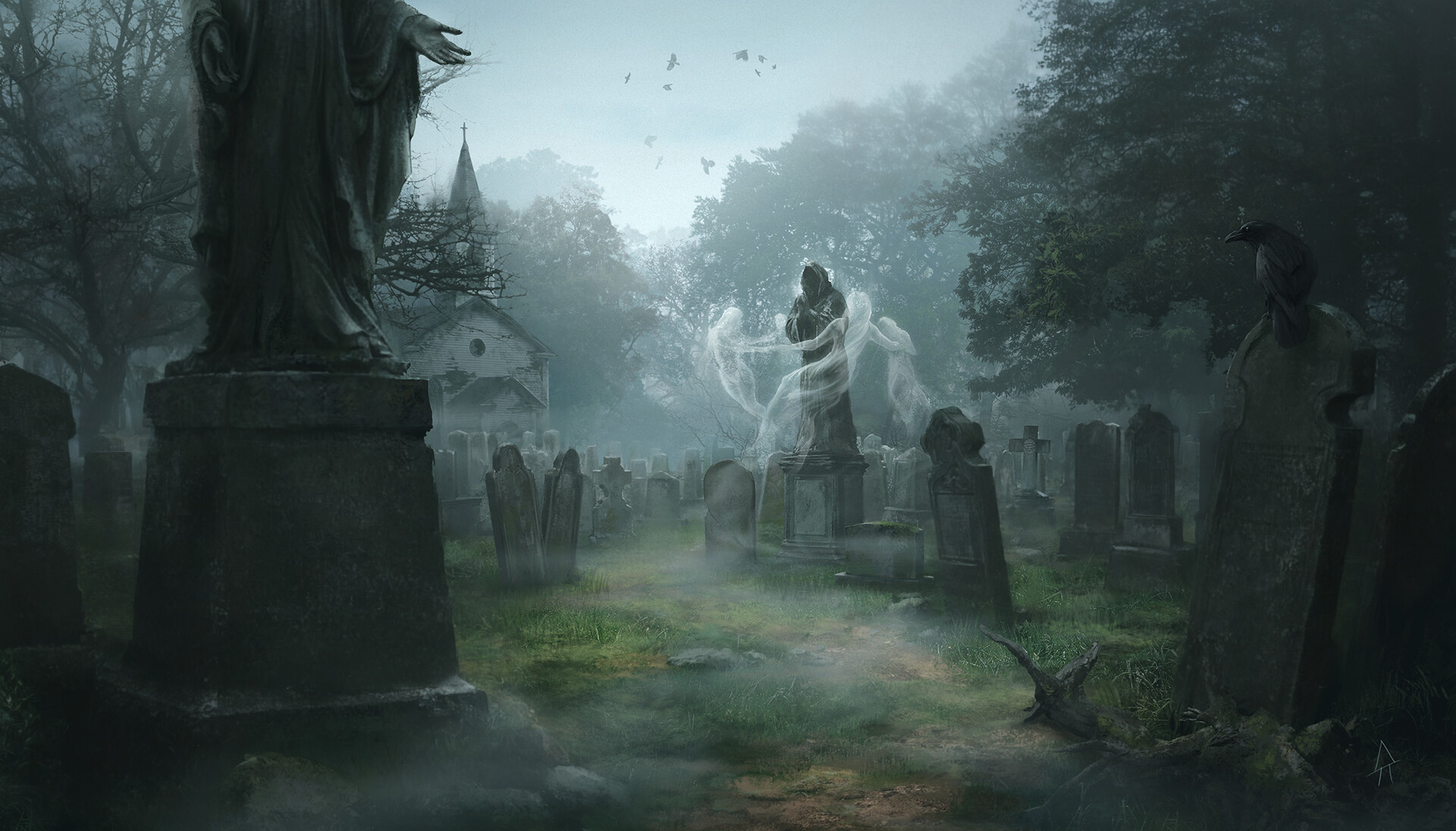 ArtStation - The afterlife dance