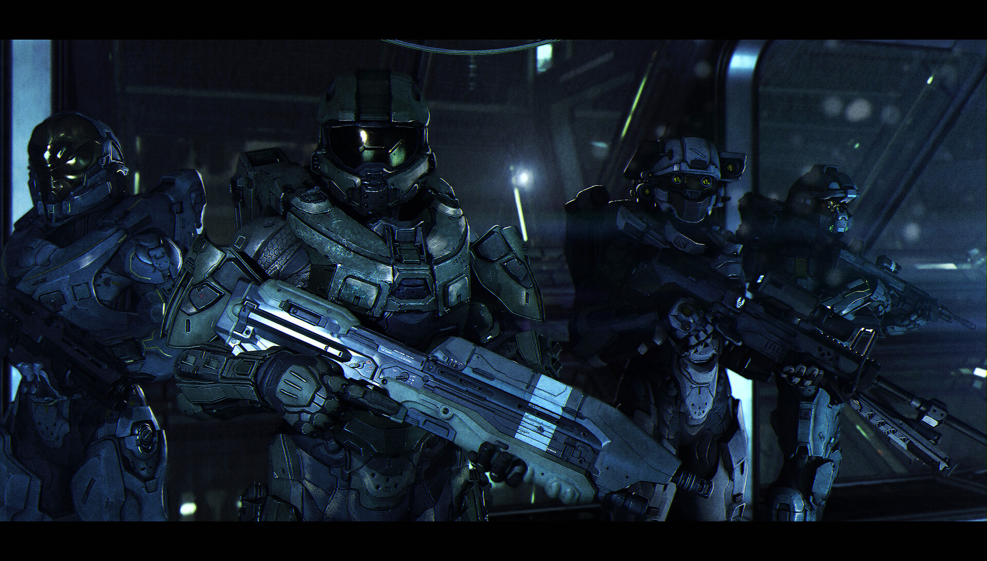 ArtStation - HALO - Blue Team