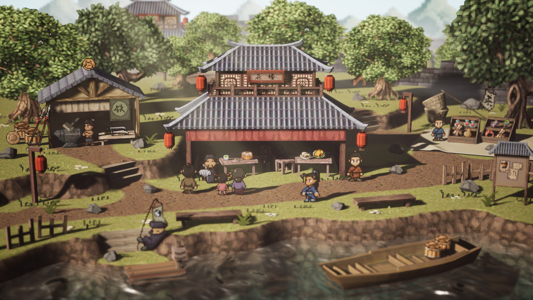 ArtStation - Pixel Environment Design