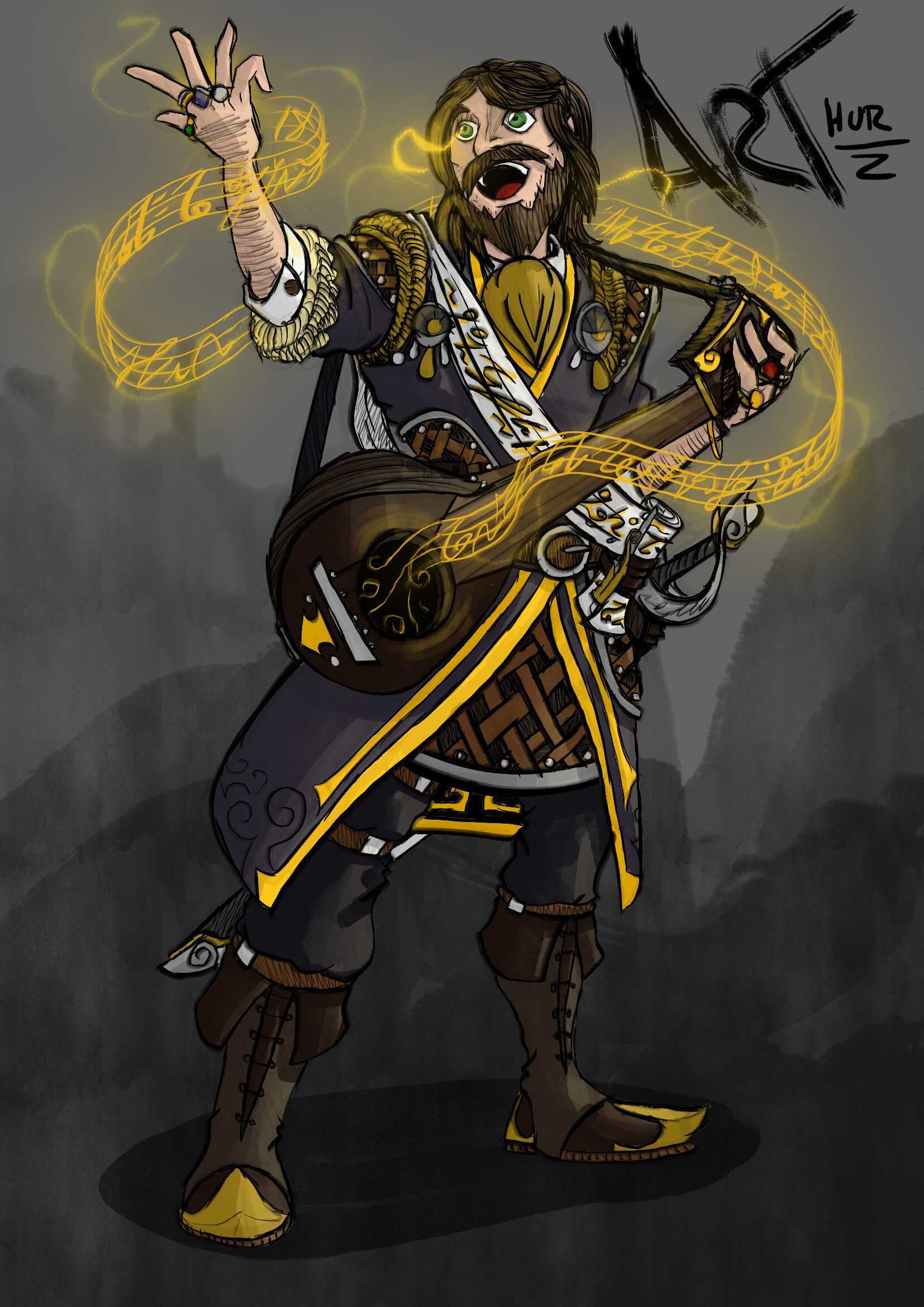 ArtStation - Character Design : Octavius Justenote