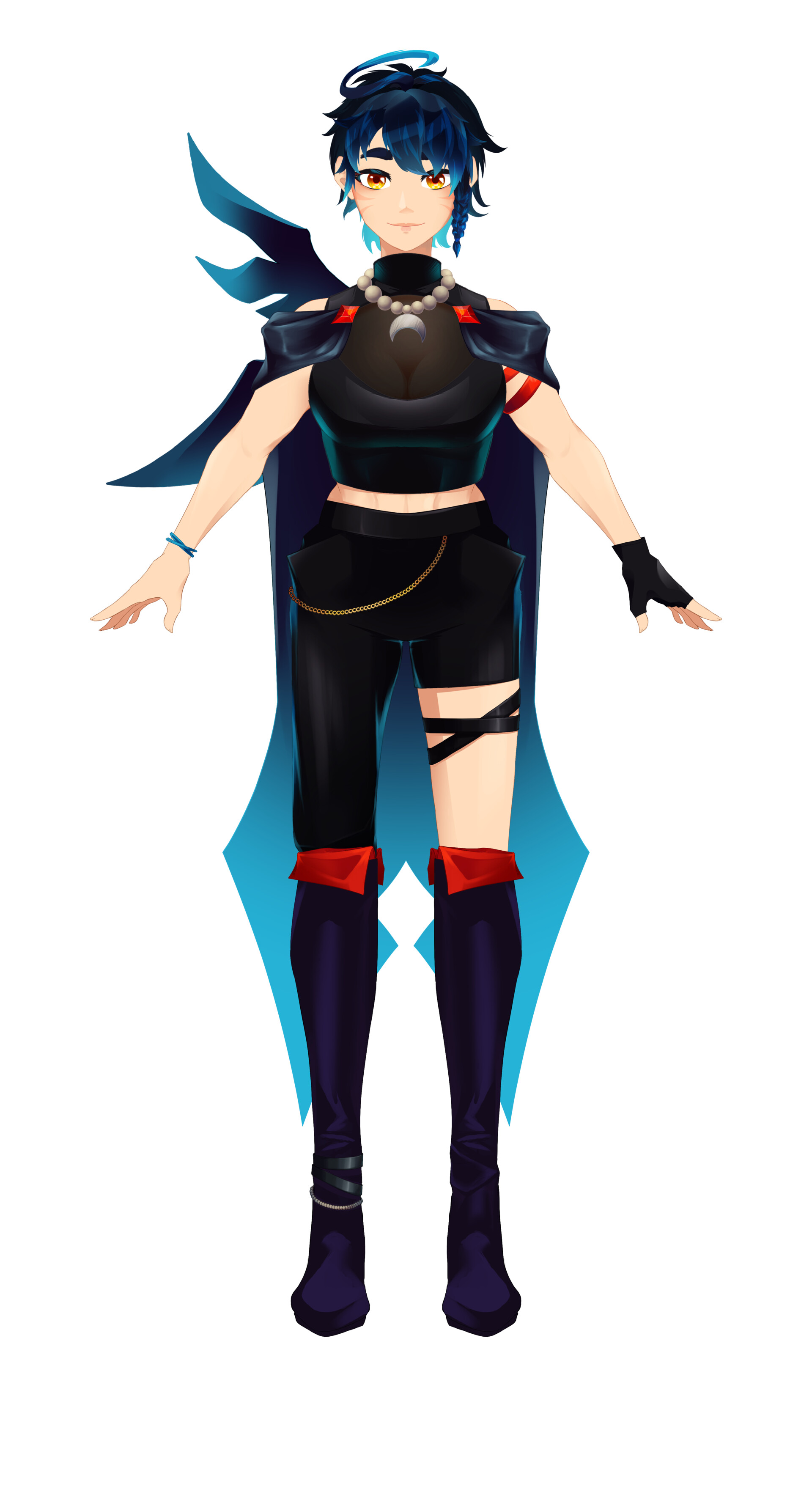 ArtStation - VTuber Model Ready for RIG