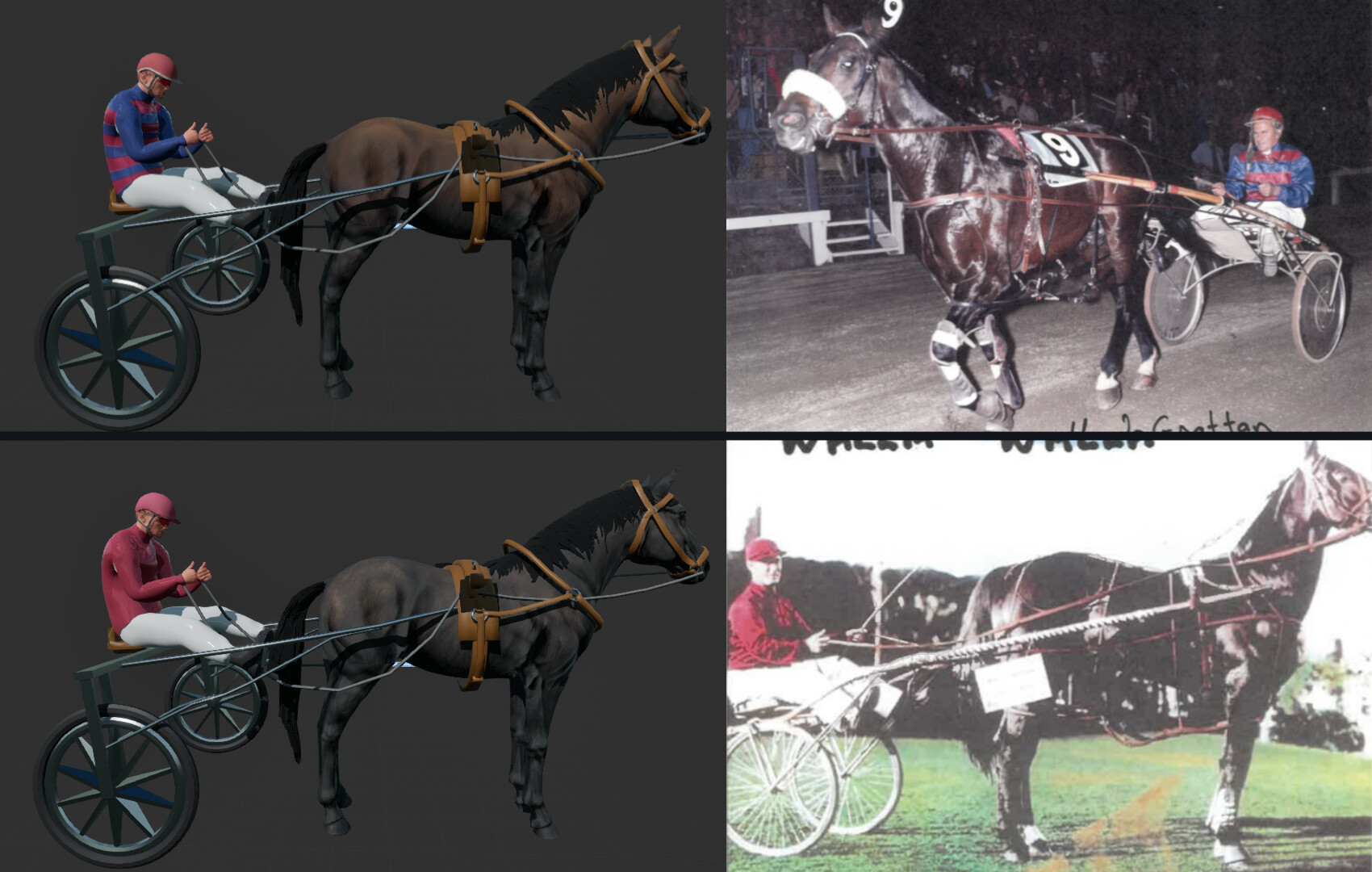 ArtStation - Harness Racing New South Wales Champions recreation