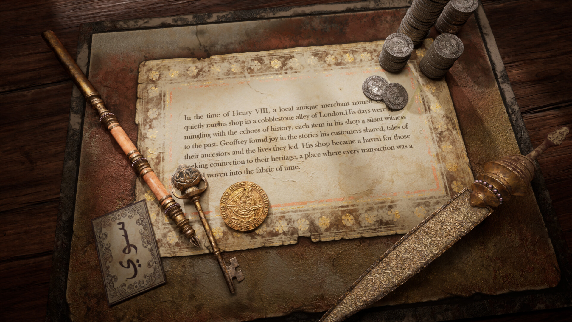 Xinping Cui - 3D Environment - Medieval Antique Merchant