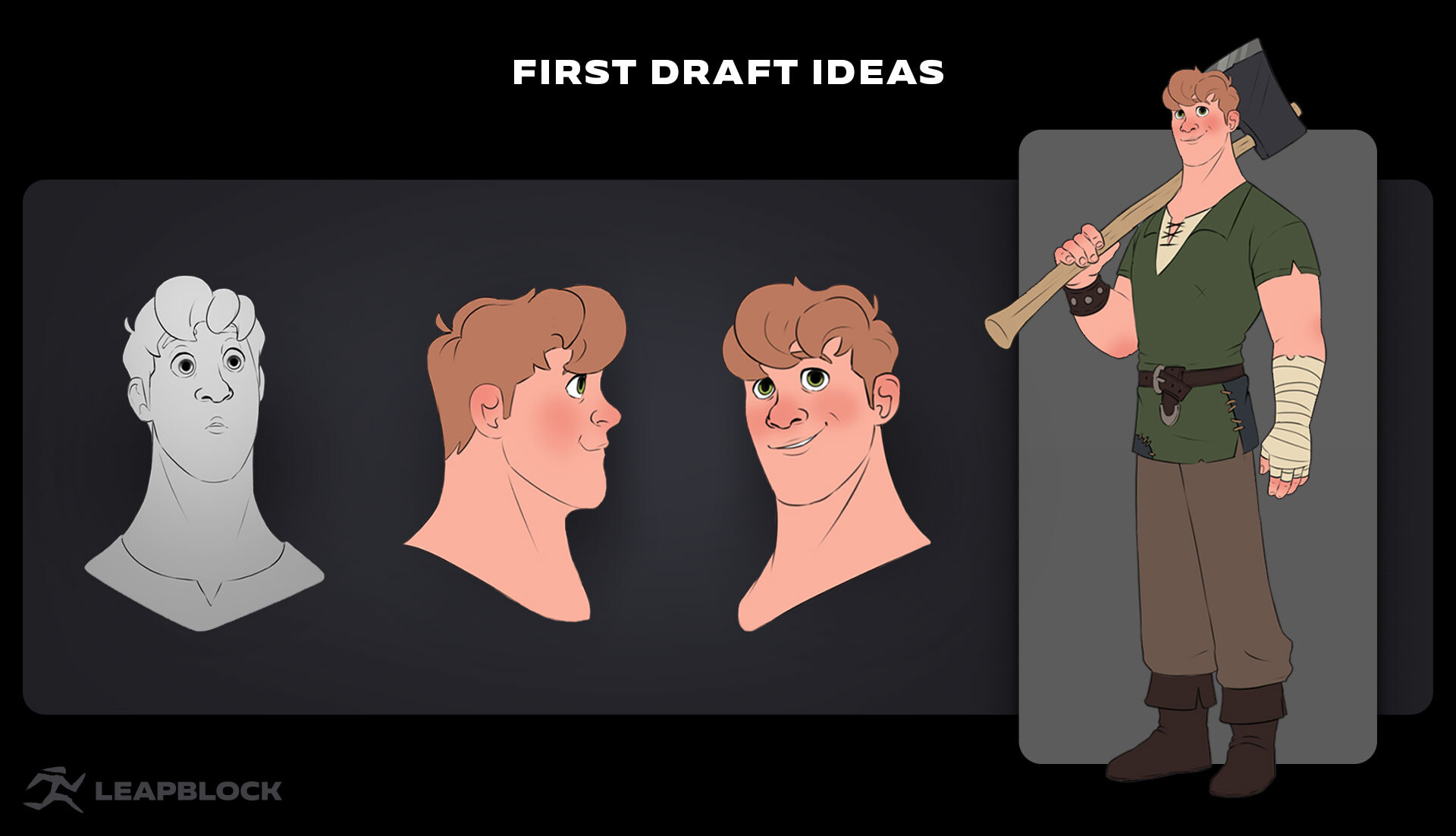 LeapBlock - Nathan - Full Character Design