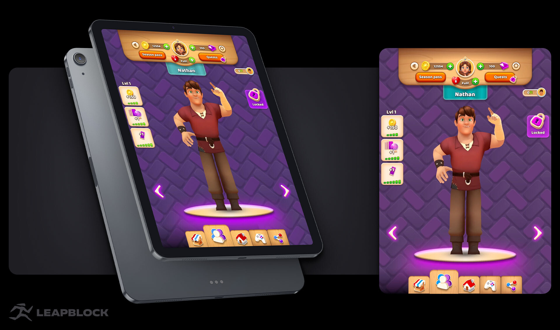 LeapBlock - Nathan - Full Character Design