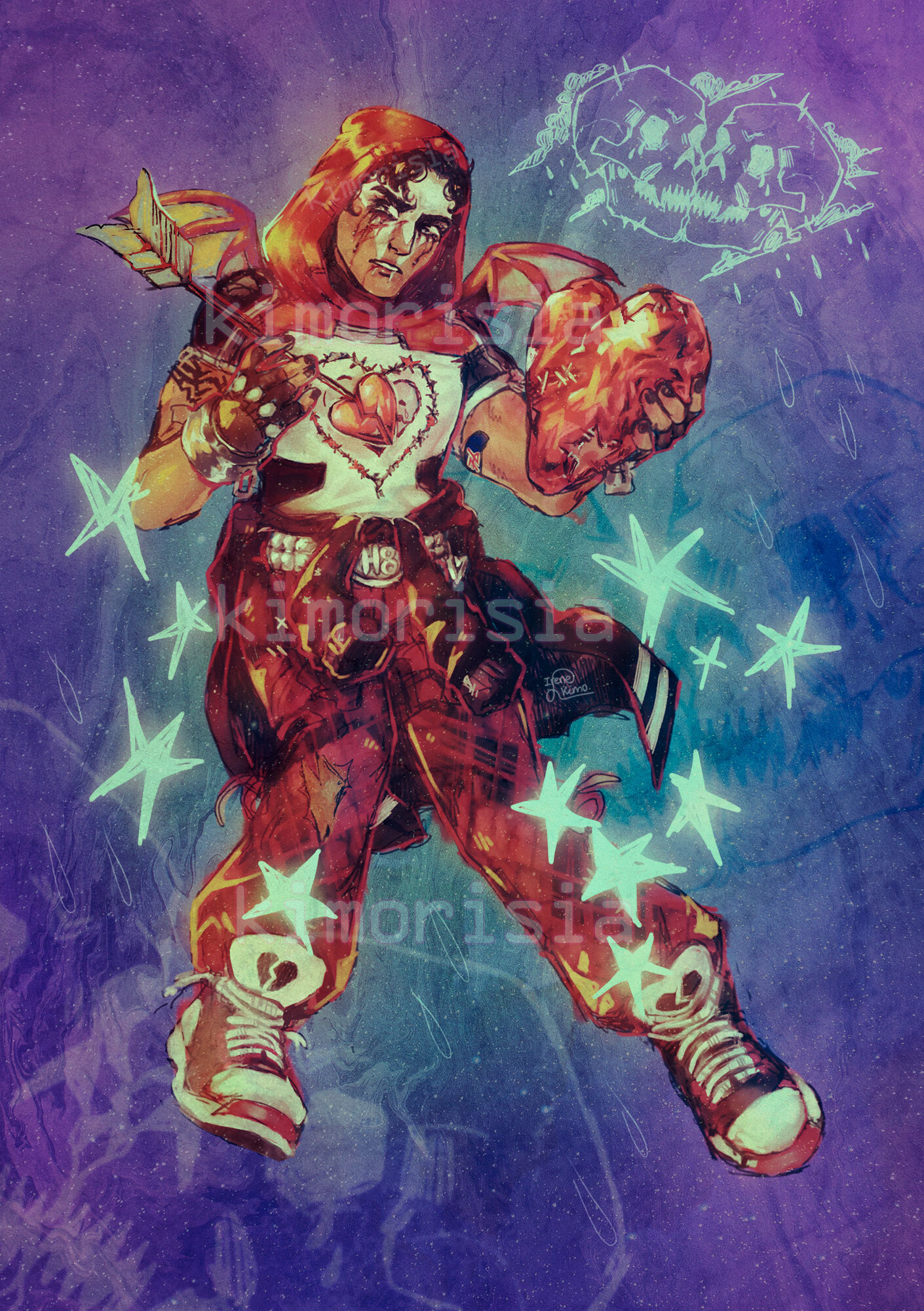 ArtStation - "Bad boys" cry too, bby don't fear the Reaper!