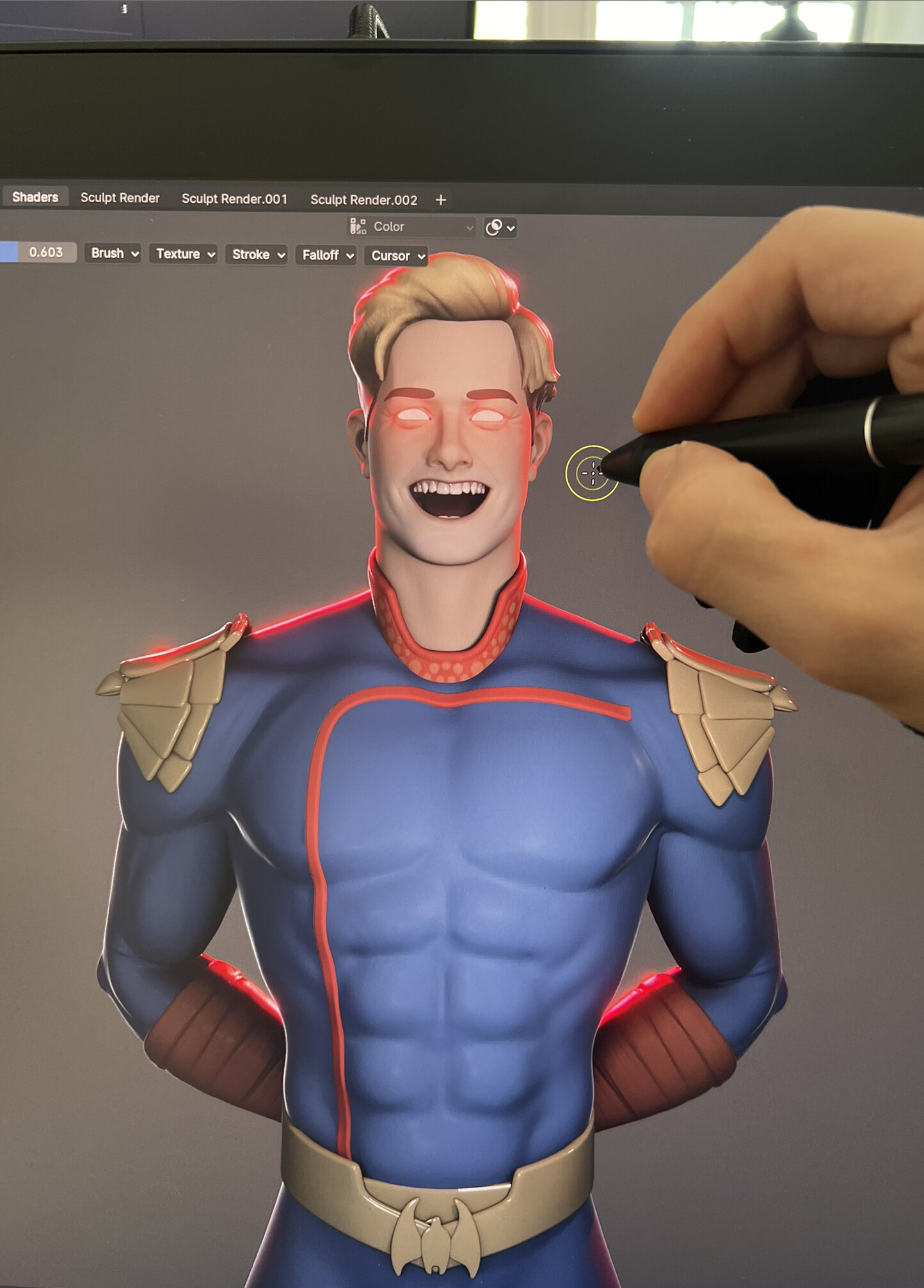 ArtStation - Homelander from the Boys 🦸‍♂️/🦹