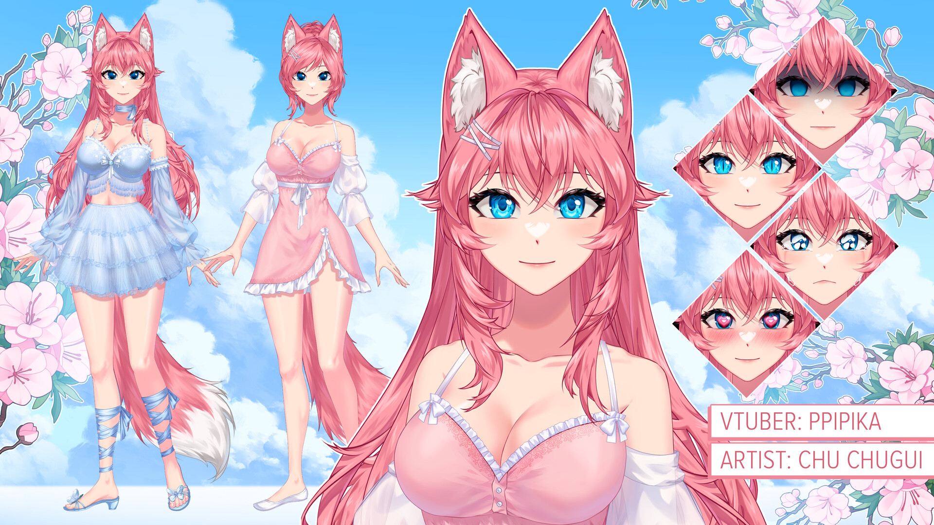 ArtStation - commission vtuber model