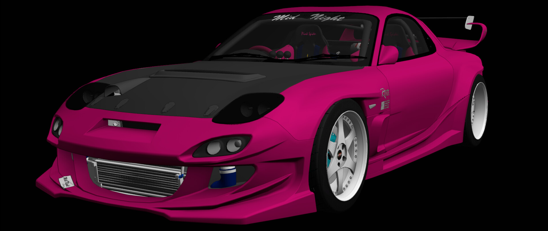 ArtStation - ABFlug Pink Spider FD3S