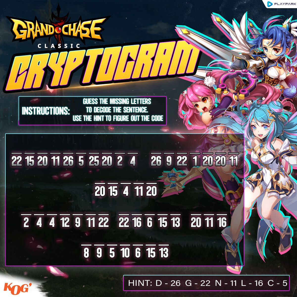 ArtStation - Grand Chase Classic Cryptogram